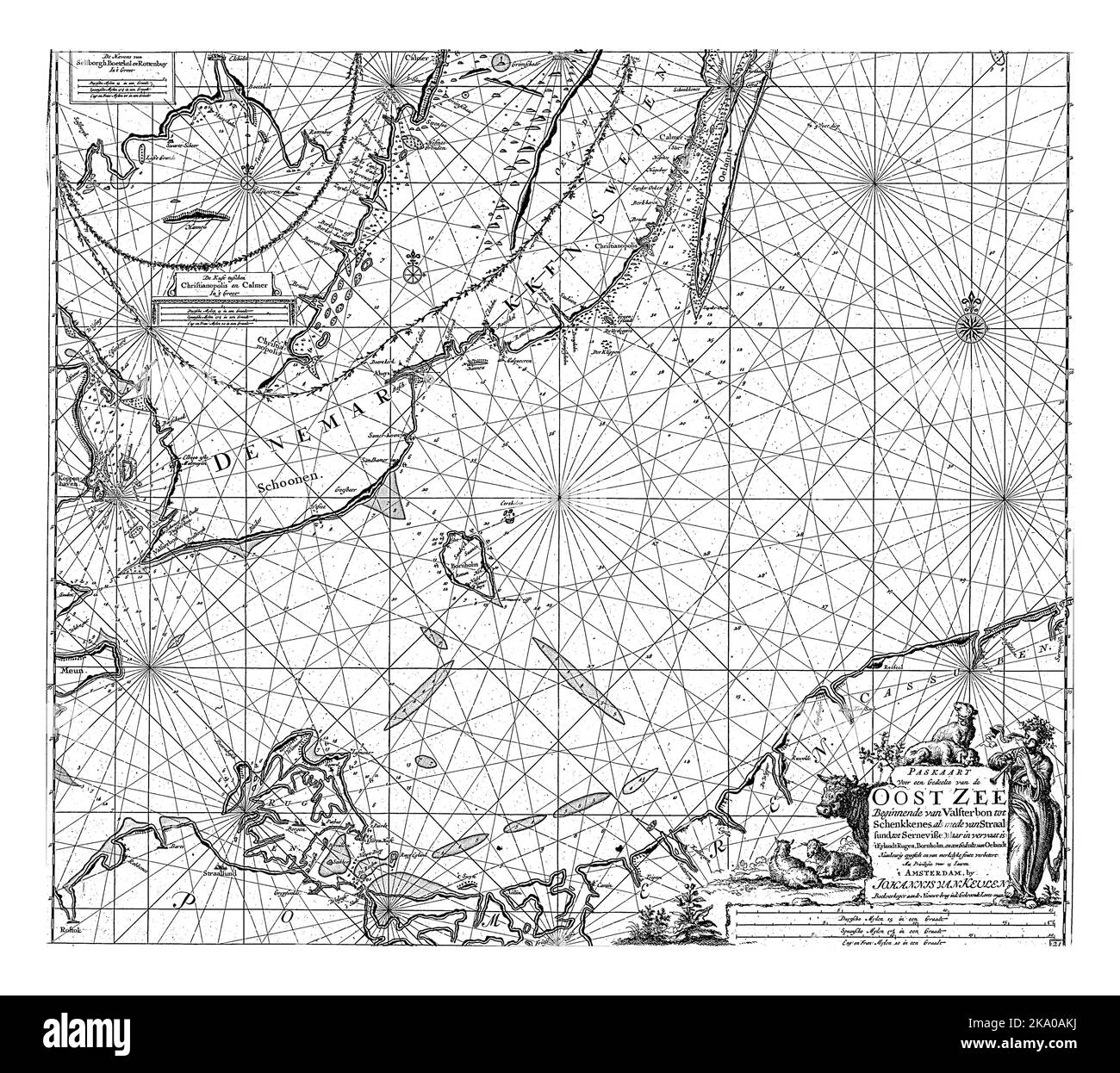 A map of stralsund hi-res stock photography and images - Alamy