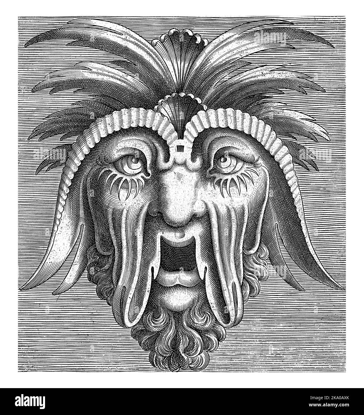 Shaded background. One of 14 sheets from a series of 18 entitled ...