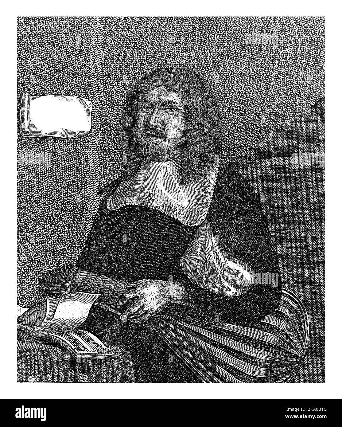 Portrait of Johann Welter, composer in Nuremberg Stock Photo - Alamy