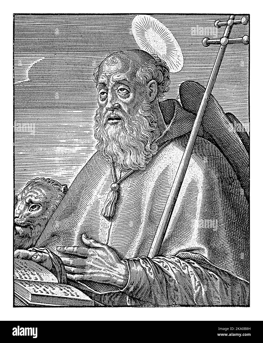 Church Father Hieronymus, Antonie Wierix (II), 1604 - 1619 St ...