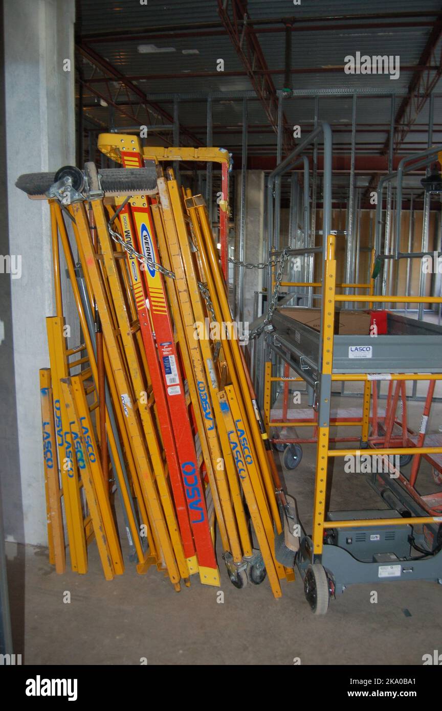 Worksite ladder hi-res stock photography and images - Alamy