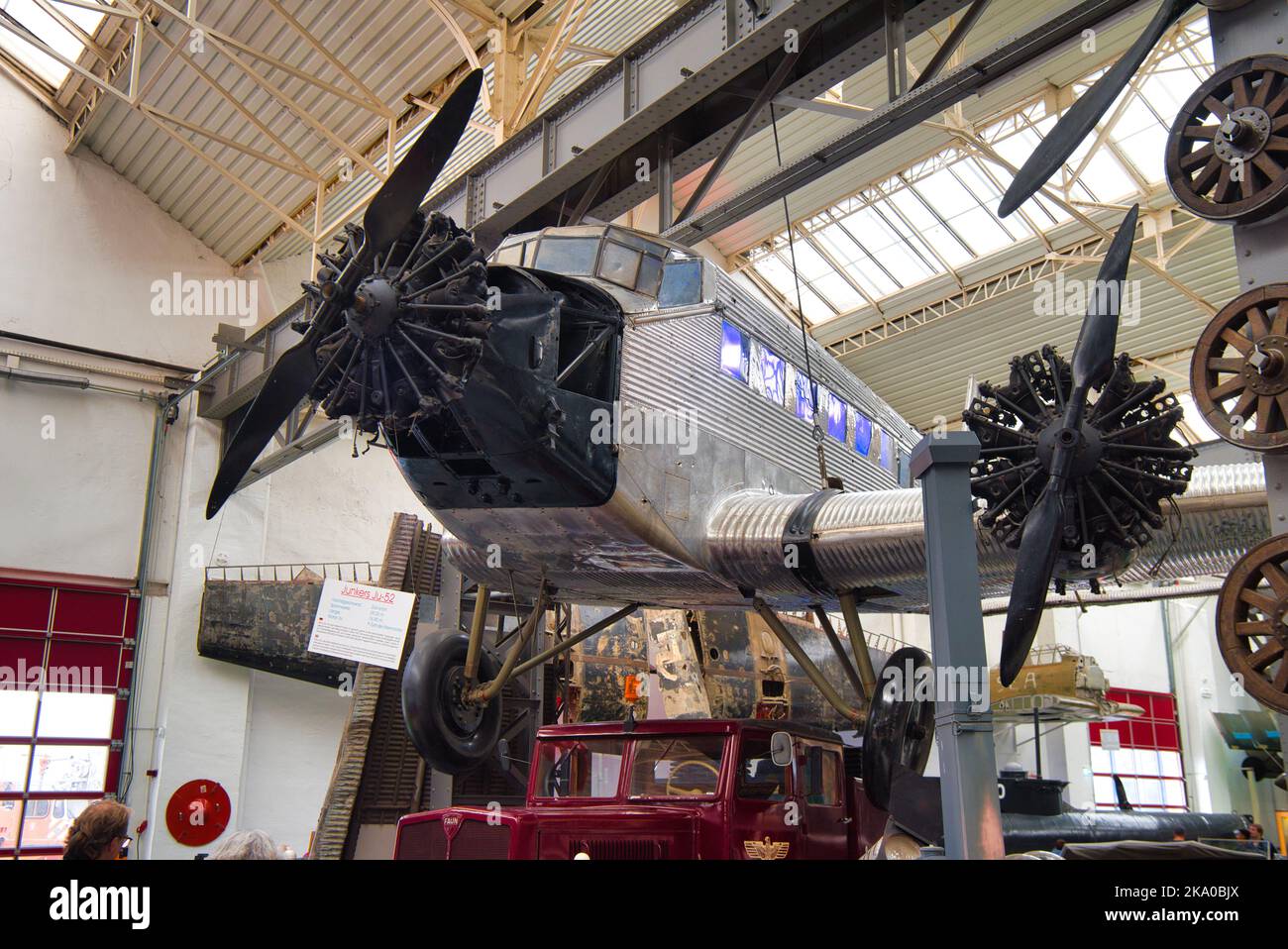 SPEYER, GERMANY - OCTOBER 2022: transport medium bomber aircraft ...
