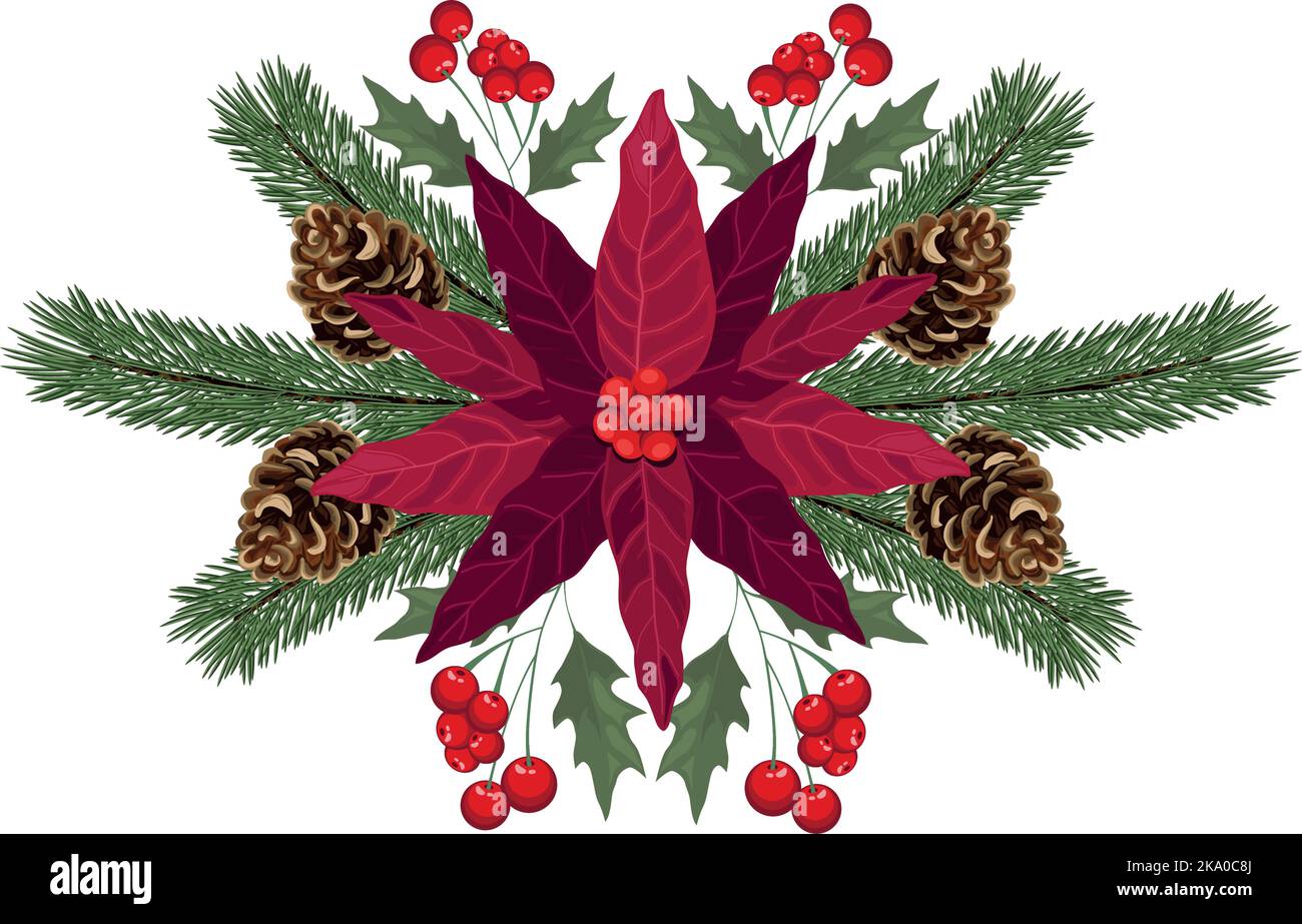 mistletoe flower and leafs Stock Vector Image & Art - Alamy