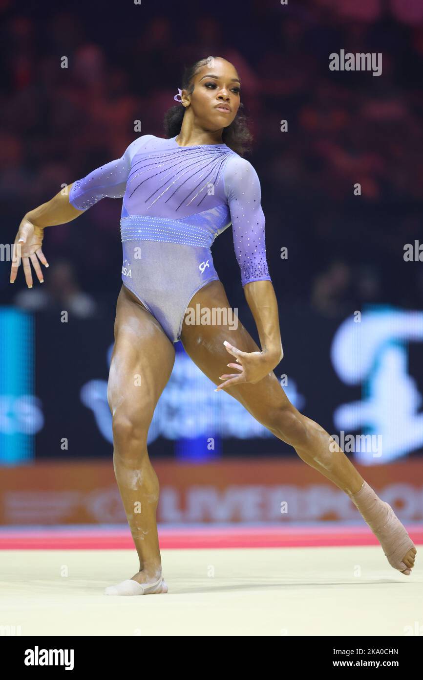 M&S Bank Arena, Liverpool, UK. 29th Oct, 2022. Shilese Jones (USA ...