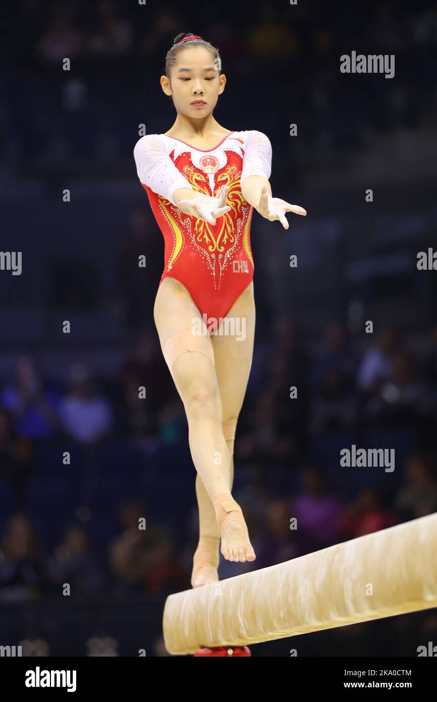 M&S Bank Arena, Liverpool, UK. 30th Oct, 2022. Tang Xijing (CHN ...