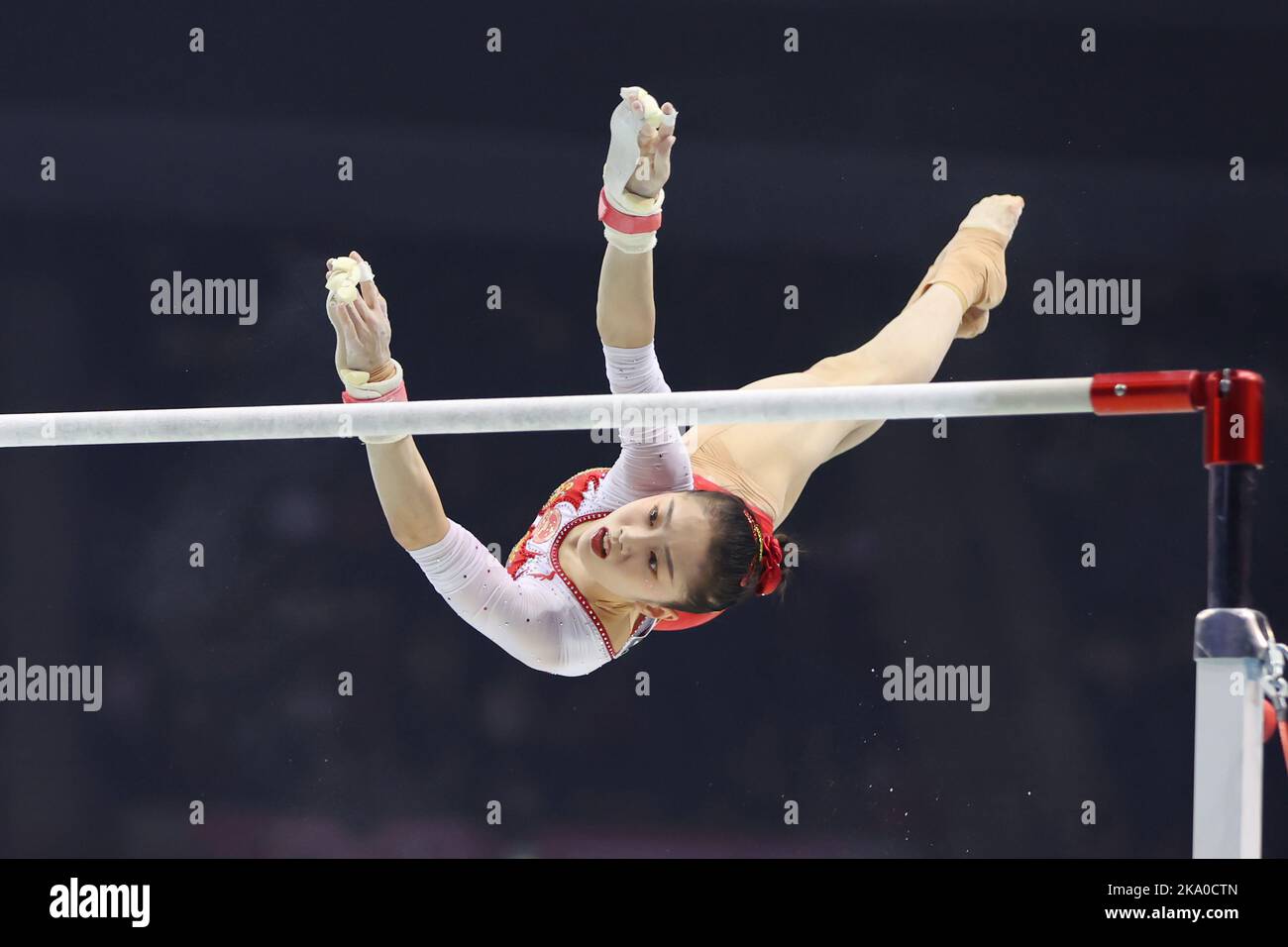 M&S Bank Arena, Liverpool, UK. 30th Oct, 2022. Wei Xiaoyuan (CHN), OCTOBER 30, 2022 - Artistic ...