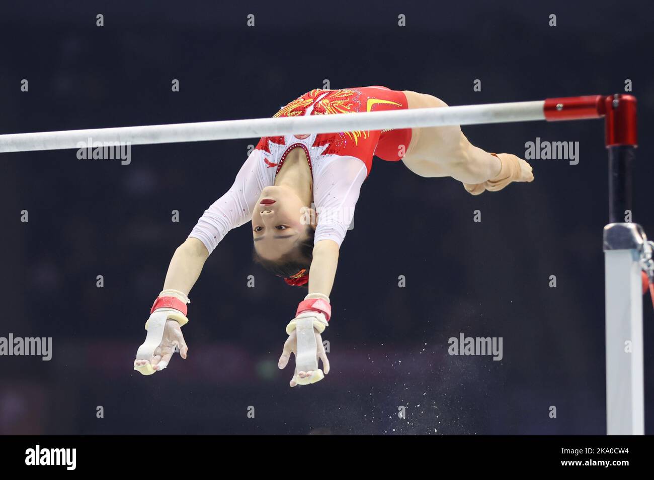 M&S Bank Arena, Liverpool, UK. 30th Oct, 2022. Wei Xiaoyuan (CHN ...