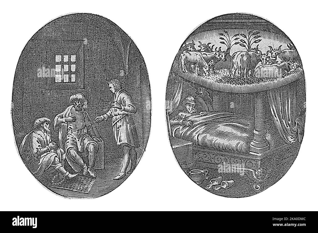 Joseph interprets dreams Cut Out Stock Images & Pictures - Alamy