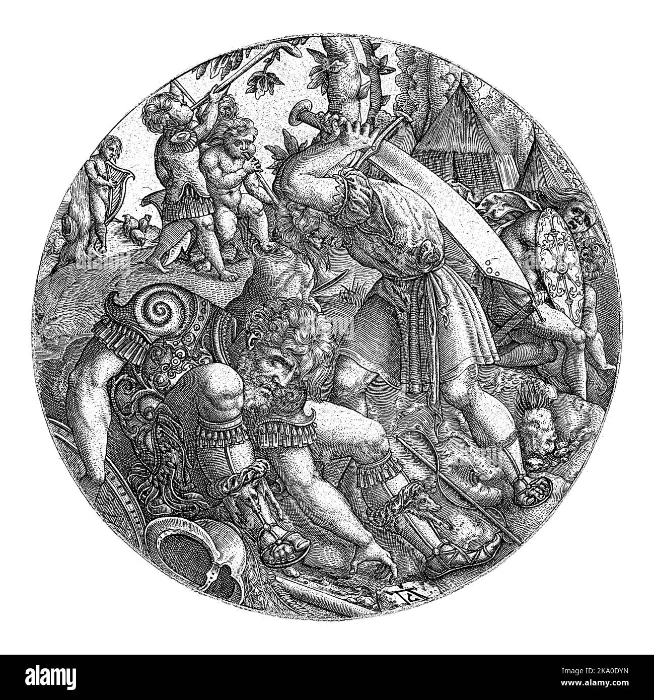 David goliath sword Cut Out Stock Images & Pictures - Alamy