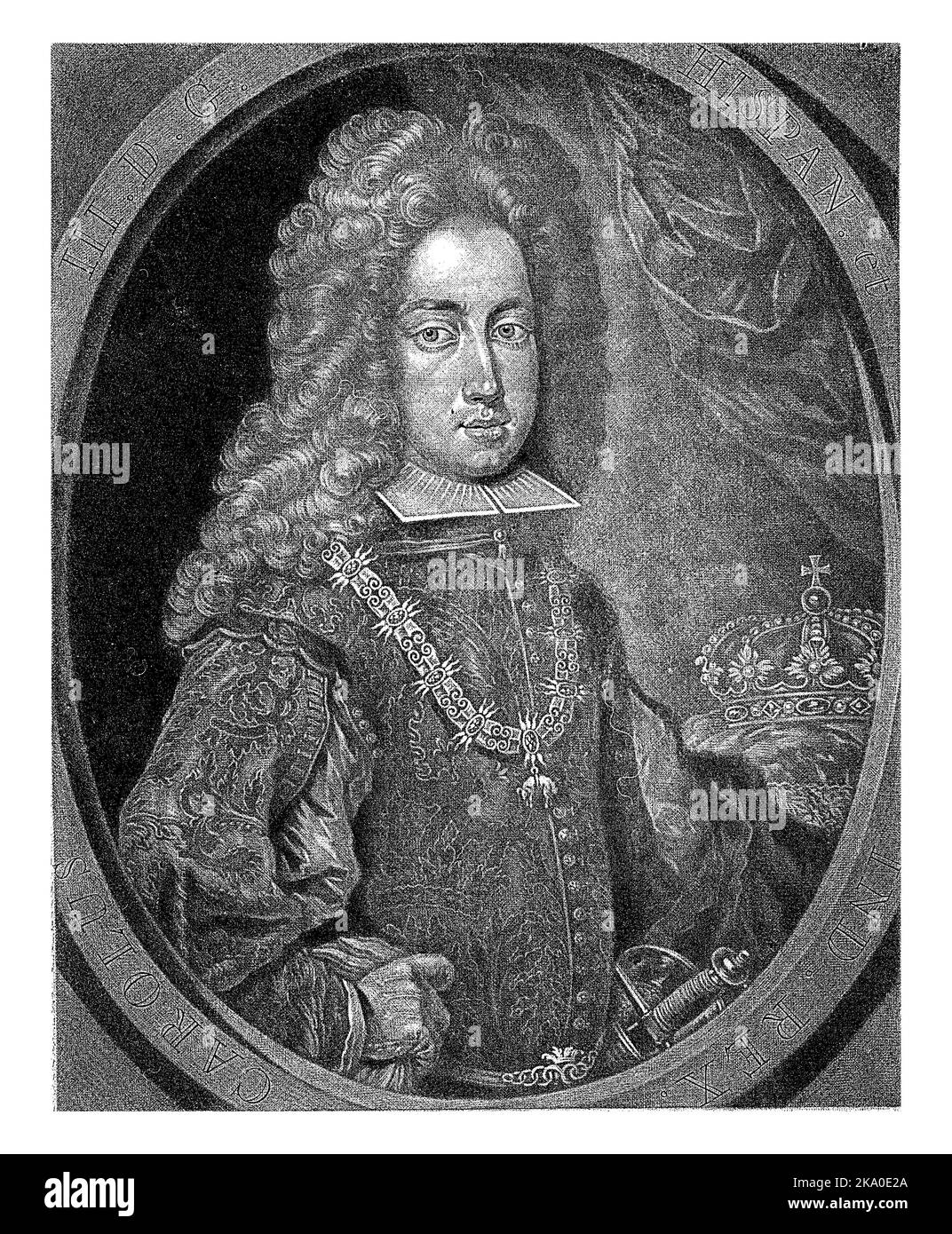 Portrait of Joseph I, Emperor of the Holy Roman Empire and King of ...