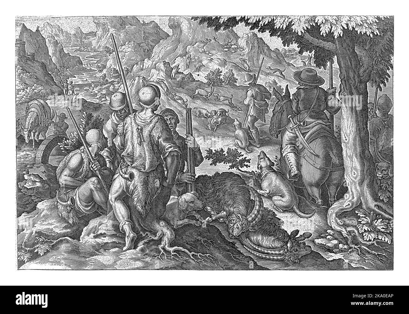 Pack hunters Cut Out Stock Images & Pictures - Alamy