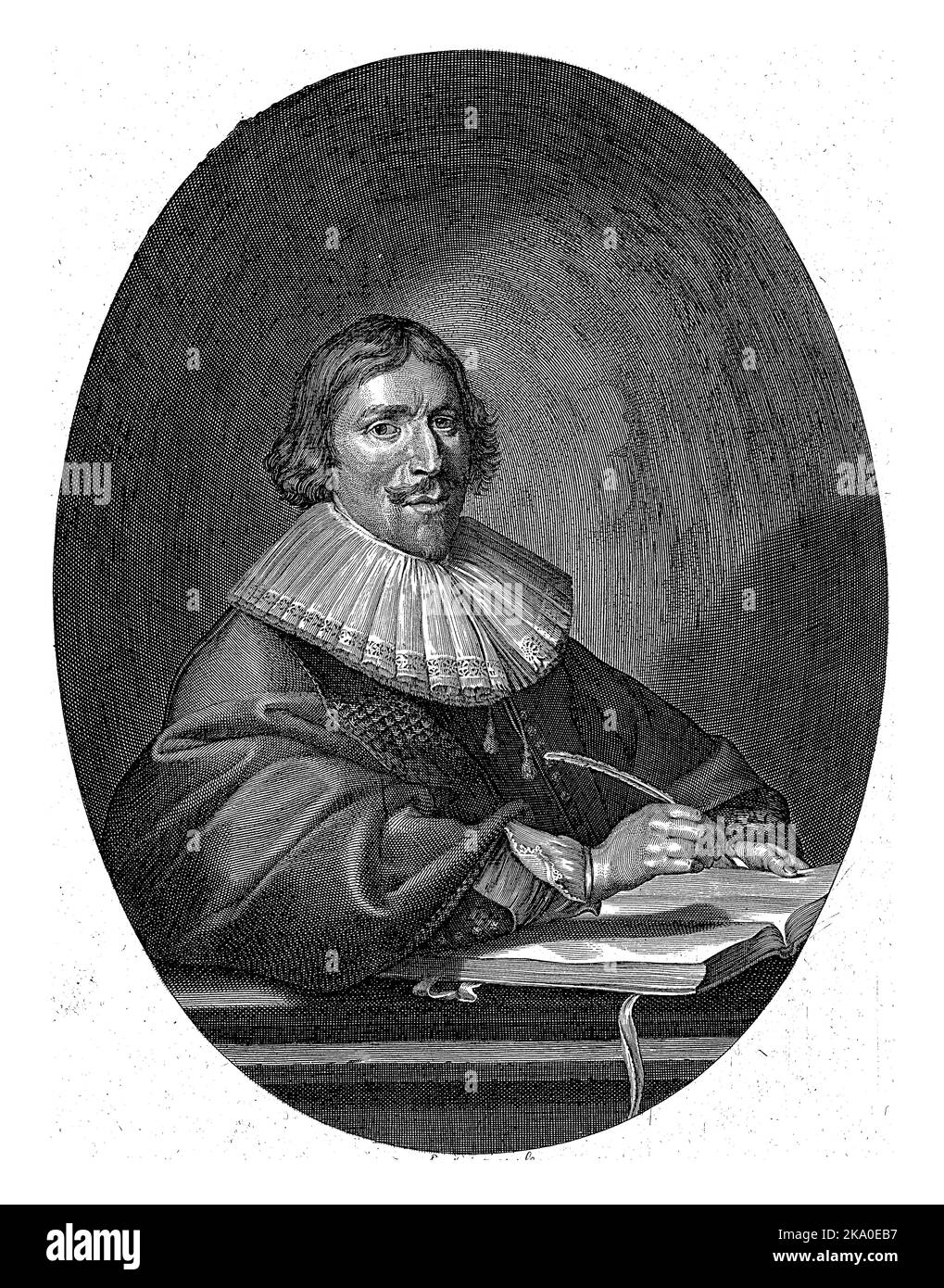 Portrait of Hendrik Meurs, Paulus Pontius, after Pieter Codde, 1639 ...