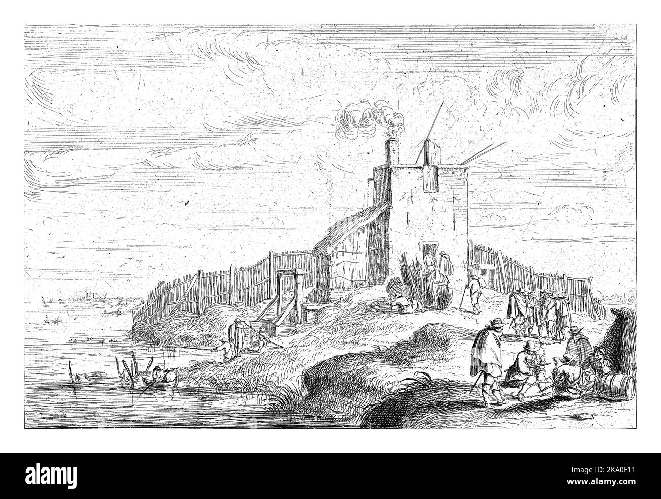 Old chimney on retro Cut Out Stock Images & Pictures - Alamy