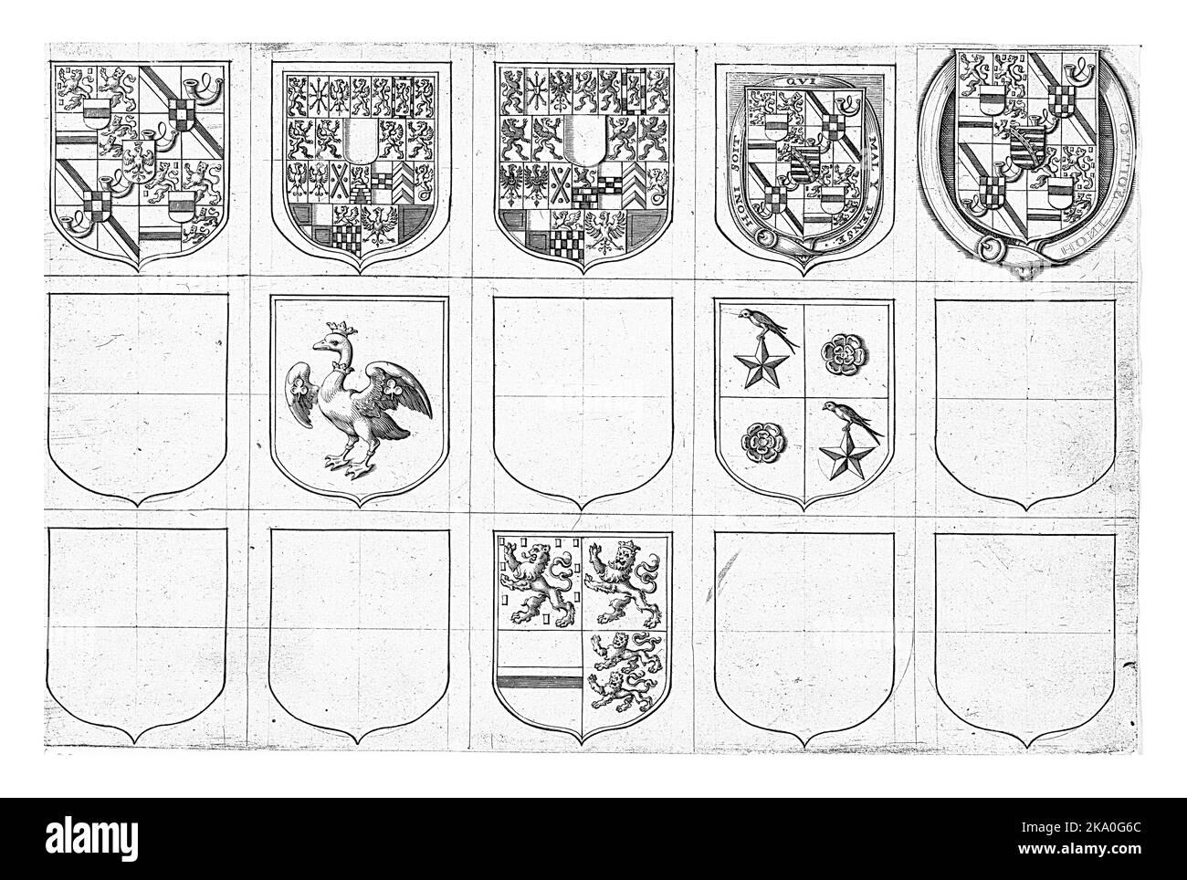 Engraved shields Cut Out Stock Images & Pictures - Alamy