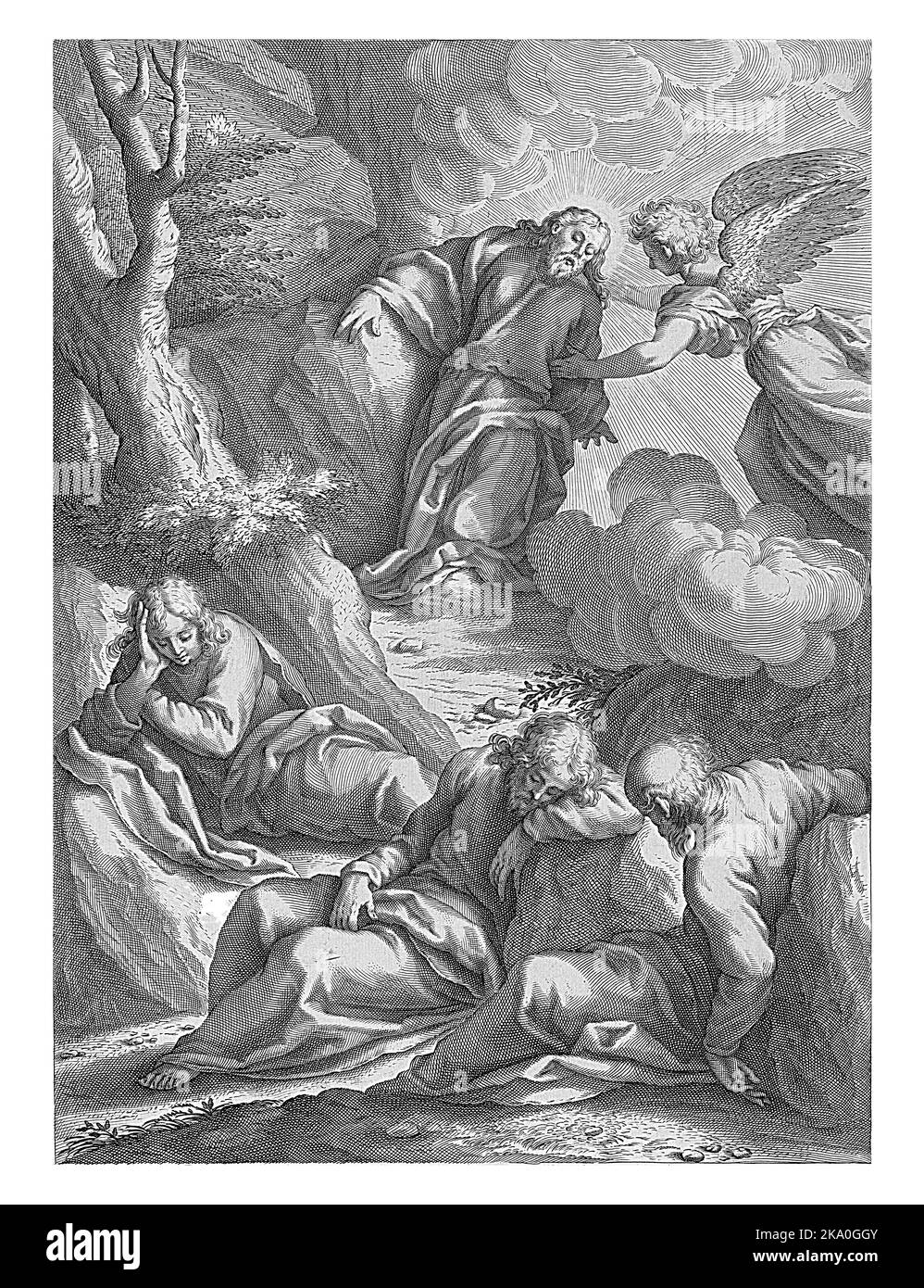 Ancient garden gethsemane in Black and White Stock Photos & Images - Alamy