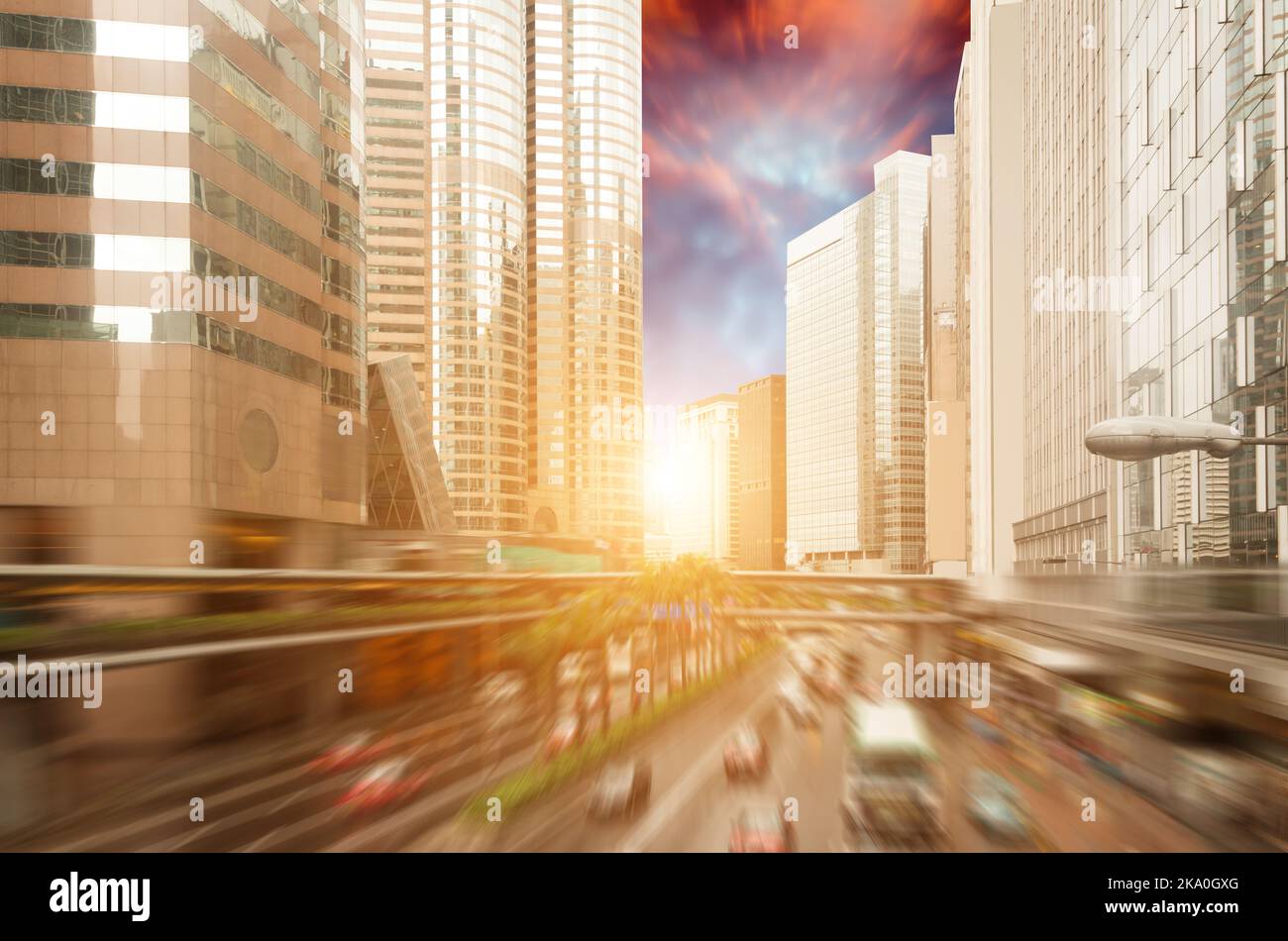 Freeway city heat hi-res stock photography and images - Alamy