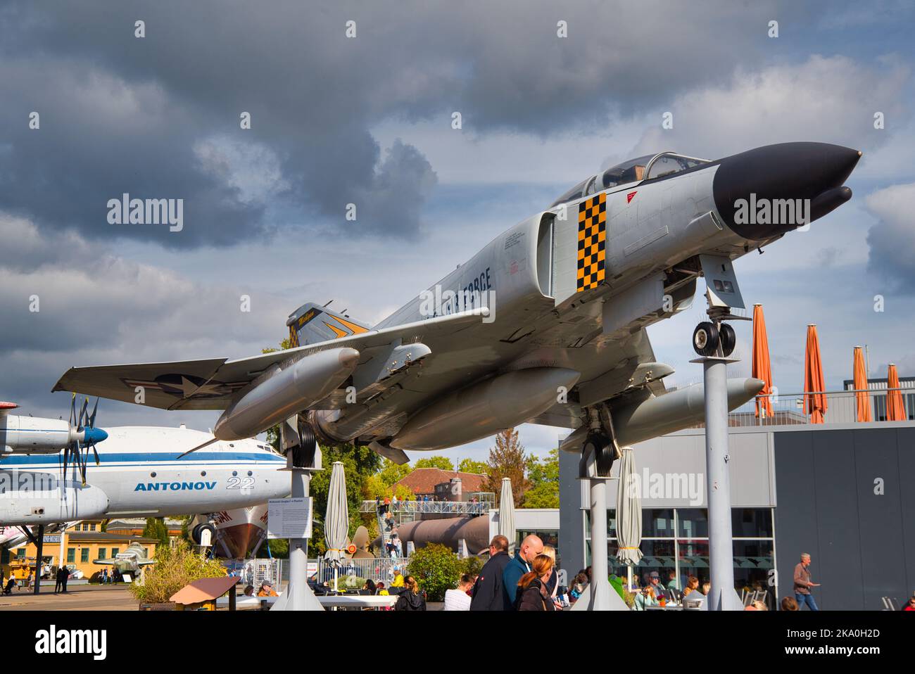 SPEYER, GERMANY - OCTOBER 2022: McDonnell Douglas F-4 Phantom II 2 1958 ...