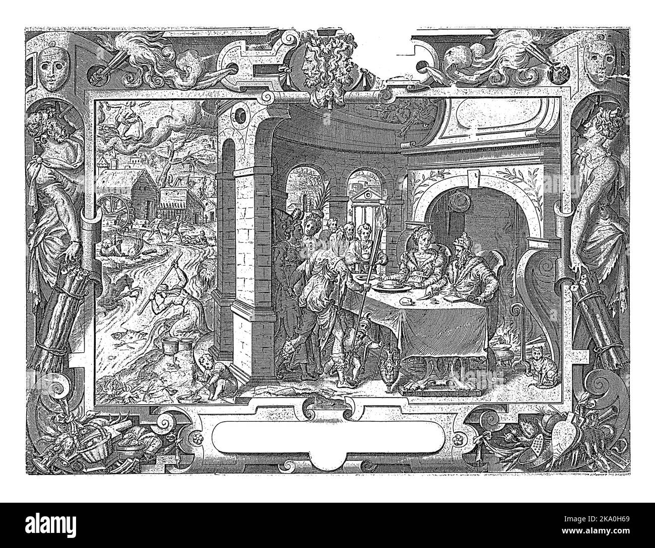 Servants table hi-res stock photography and images - Alamy