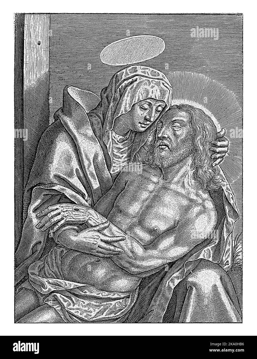 Mary mourns dead christ hi-res stock photography and images - Alamy