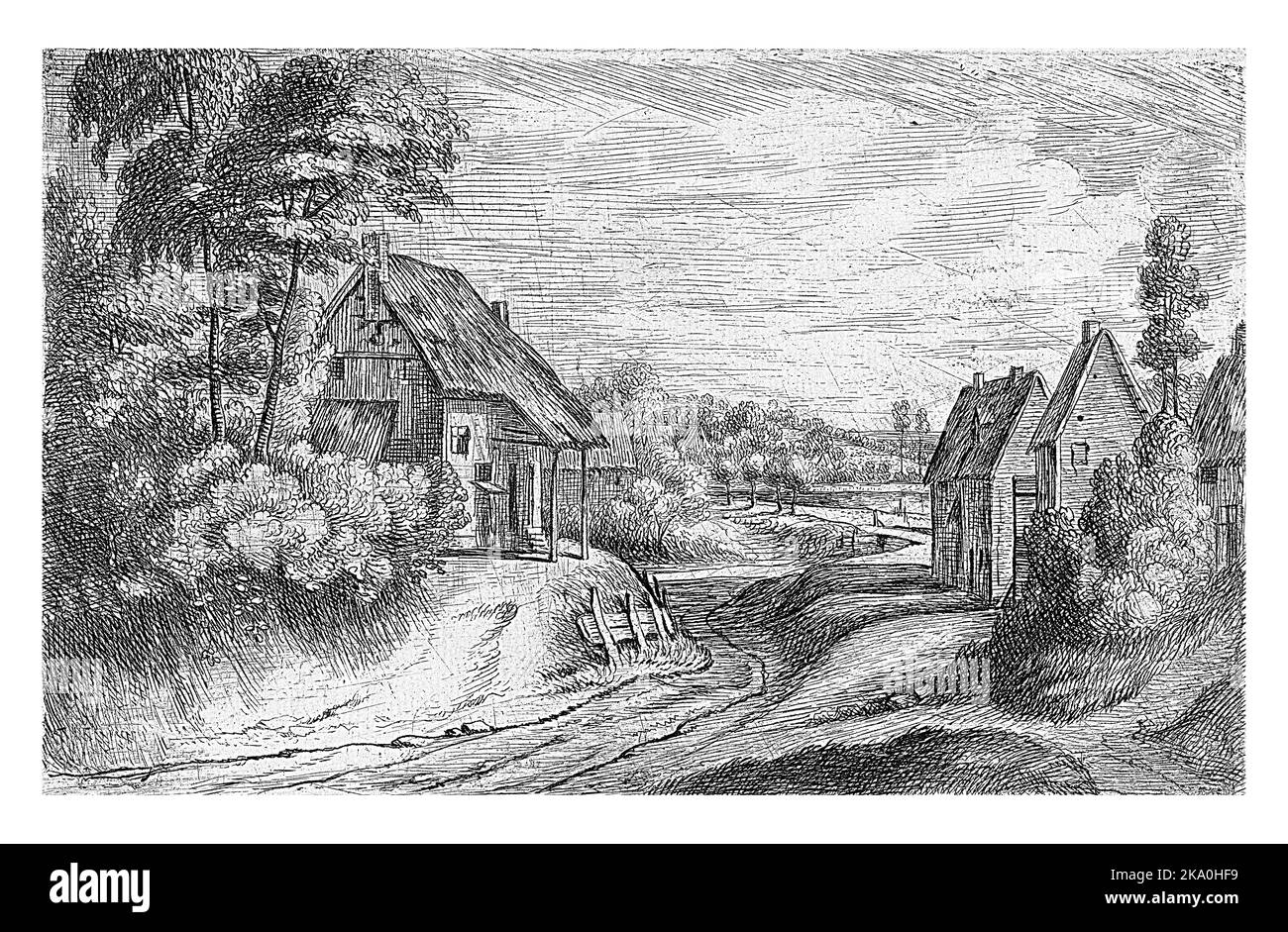 Between path Black and White Stock Photos & Images - Alamy