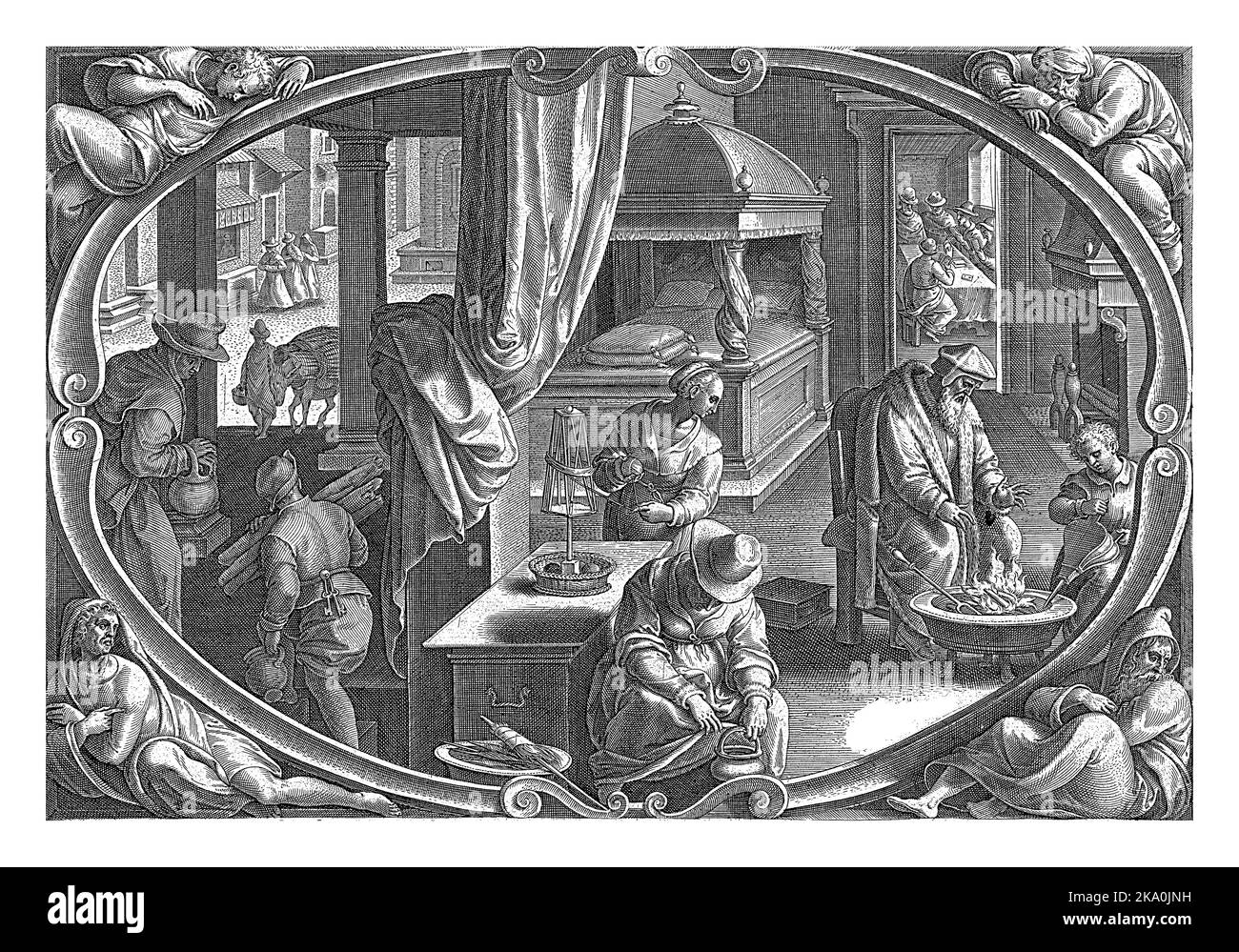The brazier engraving hi-res stock photography and images - Alamy