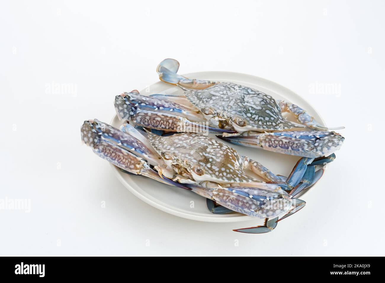 Fresh Raw Blue Crab, food preparation Stock Photo - Alamy