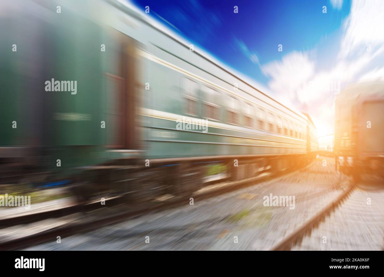 very high-speed train Stock Photo - Alamy