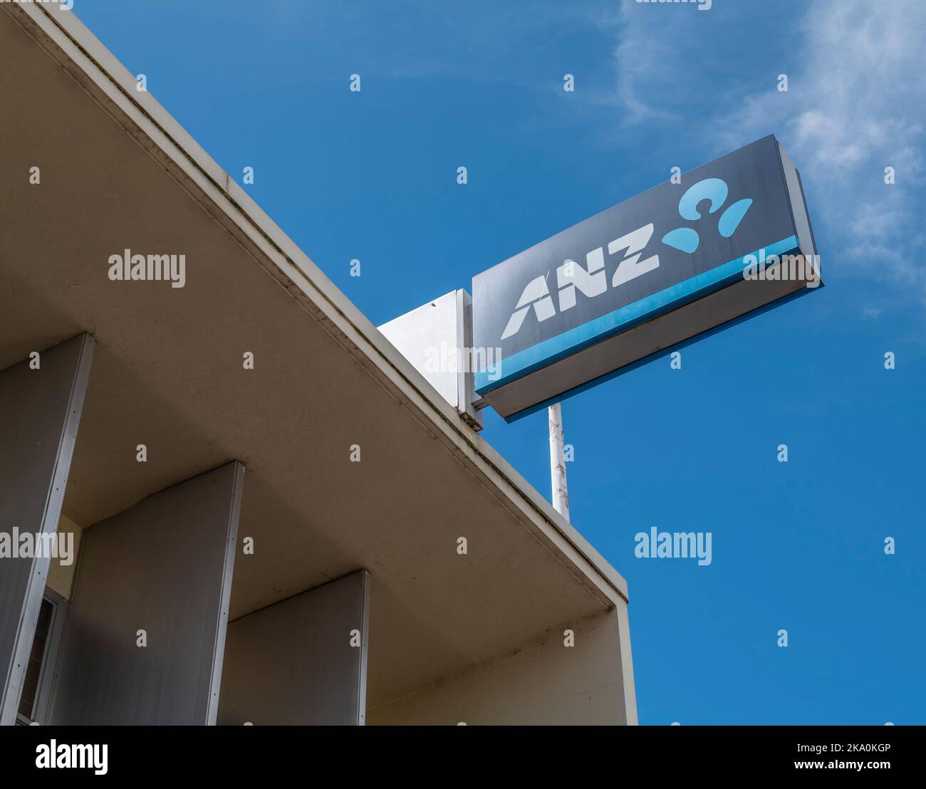 Bank sign anz hi-res stock photography and images - Alamy