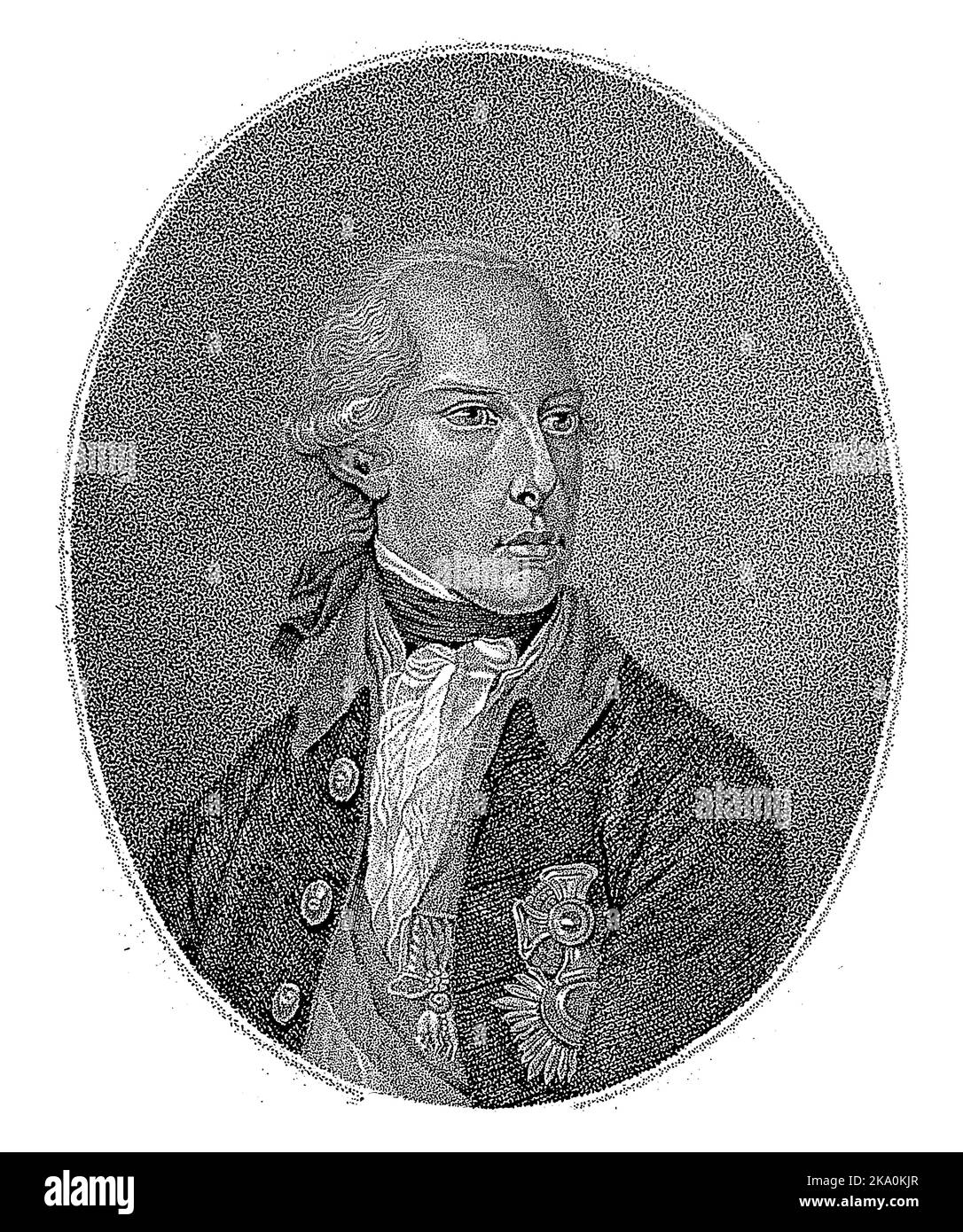 Portrait of Francis II Josef Karel, Roman-German Emperor, J.G. Summer ...