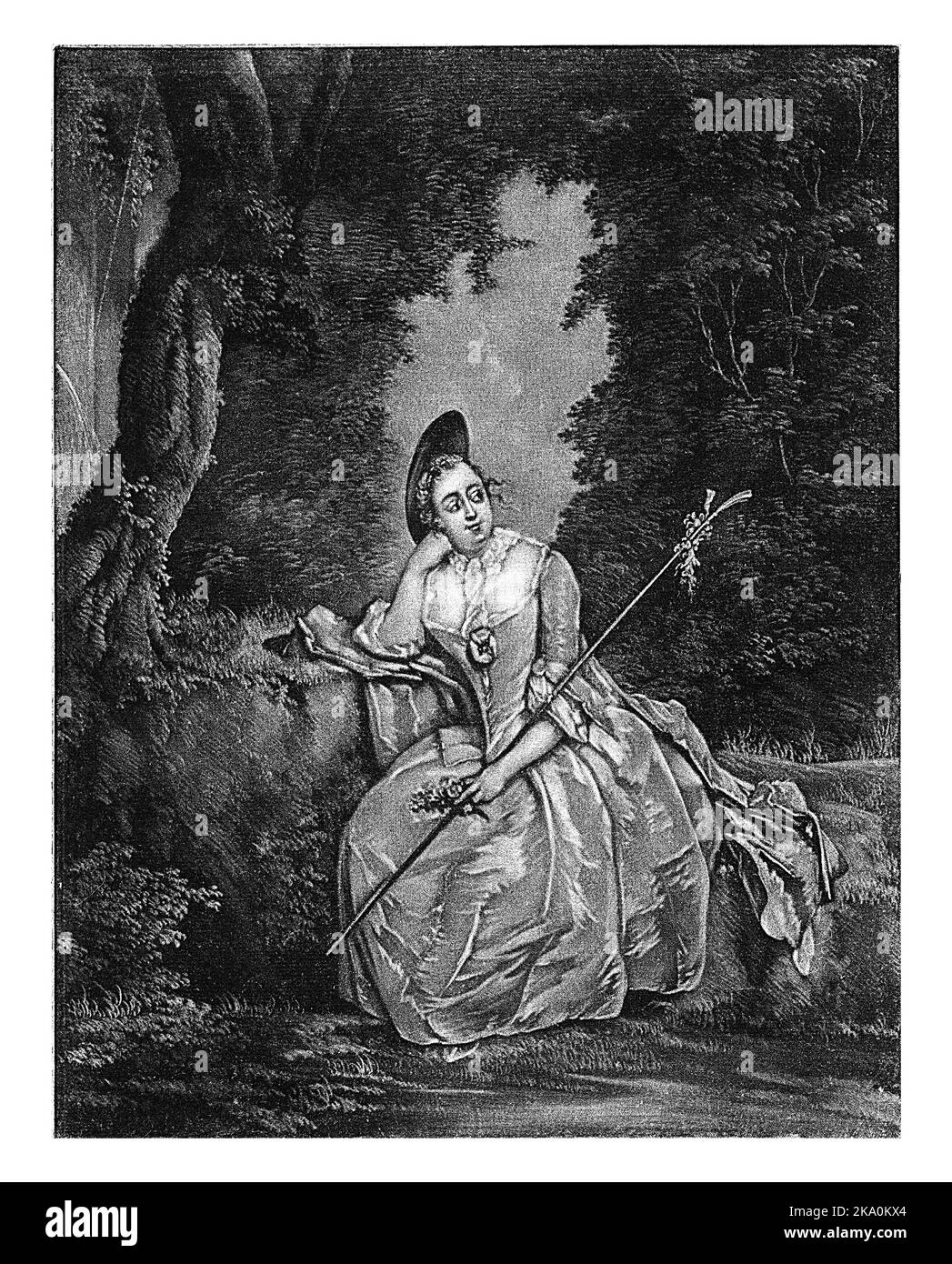Shepherdess in art hi-res stock photography and images - Alamy