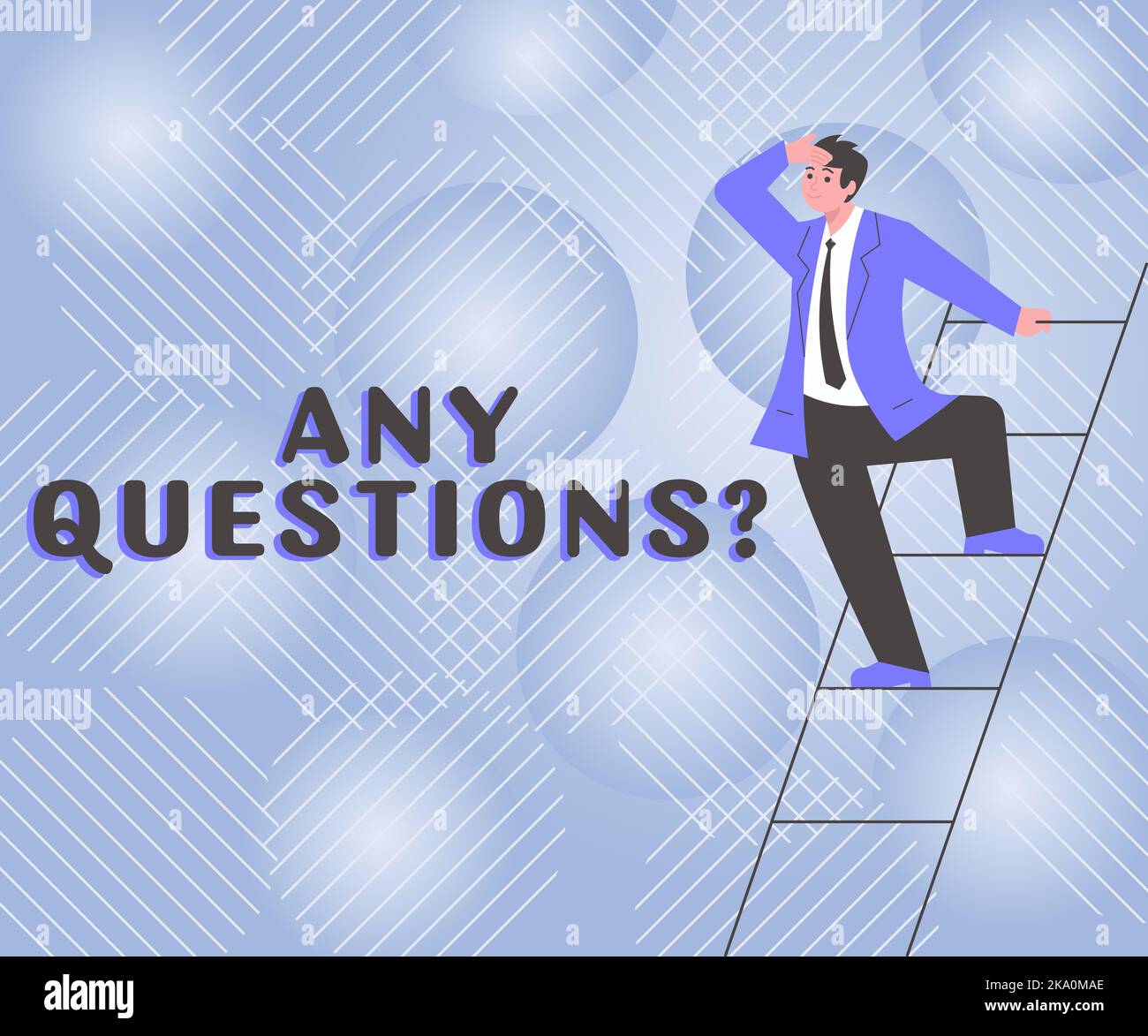 Conceptual caption Any Questions. Word Written on Allowing any ...