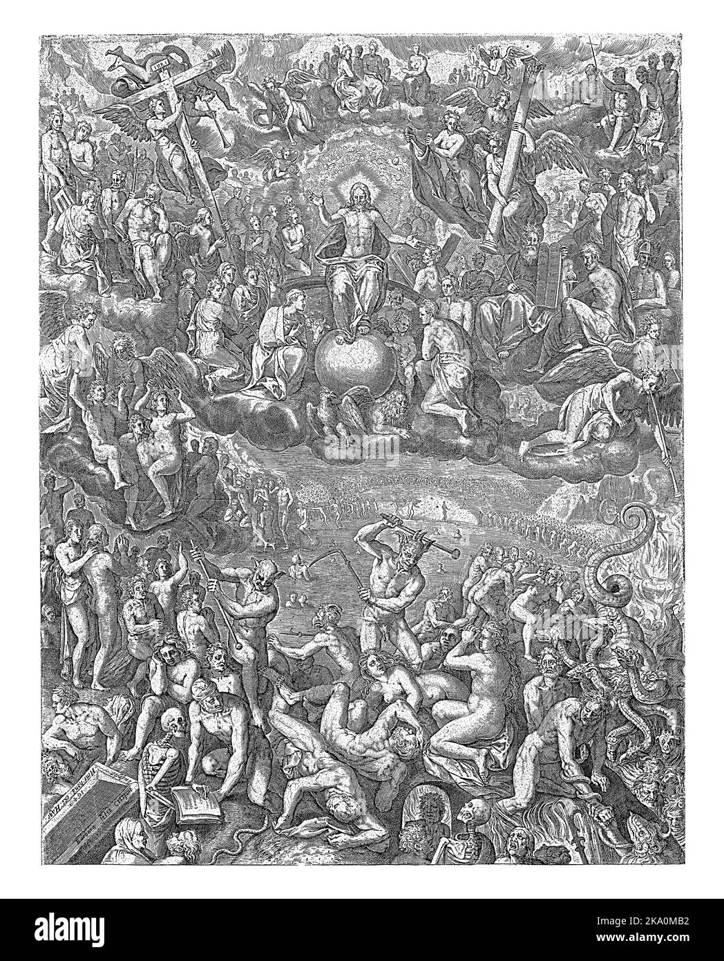 Surrounded by angels and saints Cut Out Stock Images & Pictures - Alamy