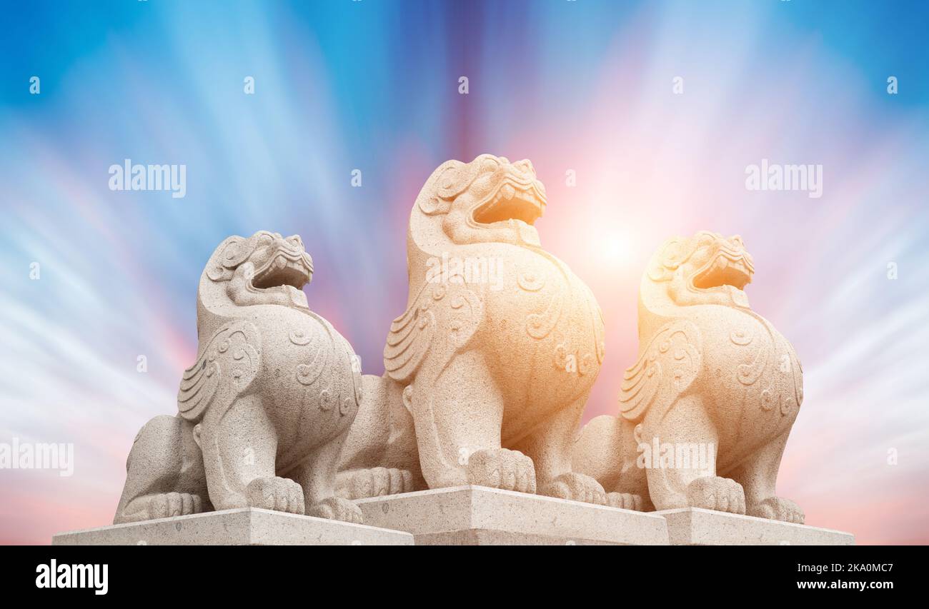 Lion statue national palace museum hi-res stock photography and images - Alamy