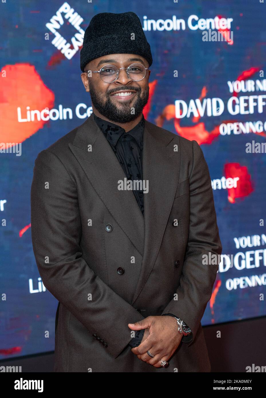 Jimmie JJ Jeter attends New York Philharmonic gala celebrating opening ...