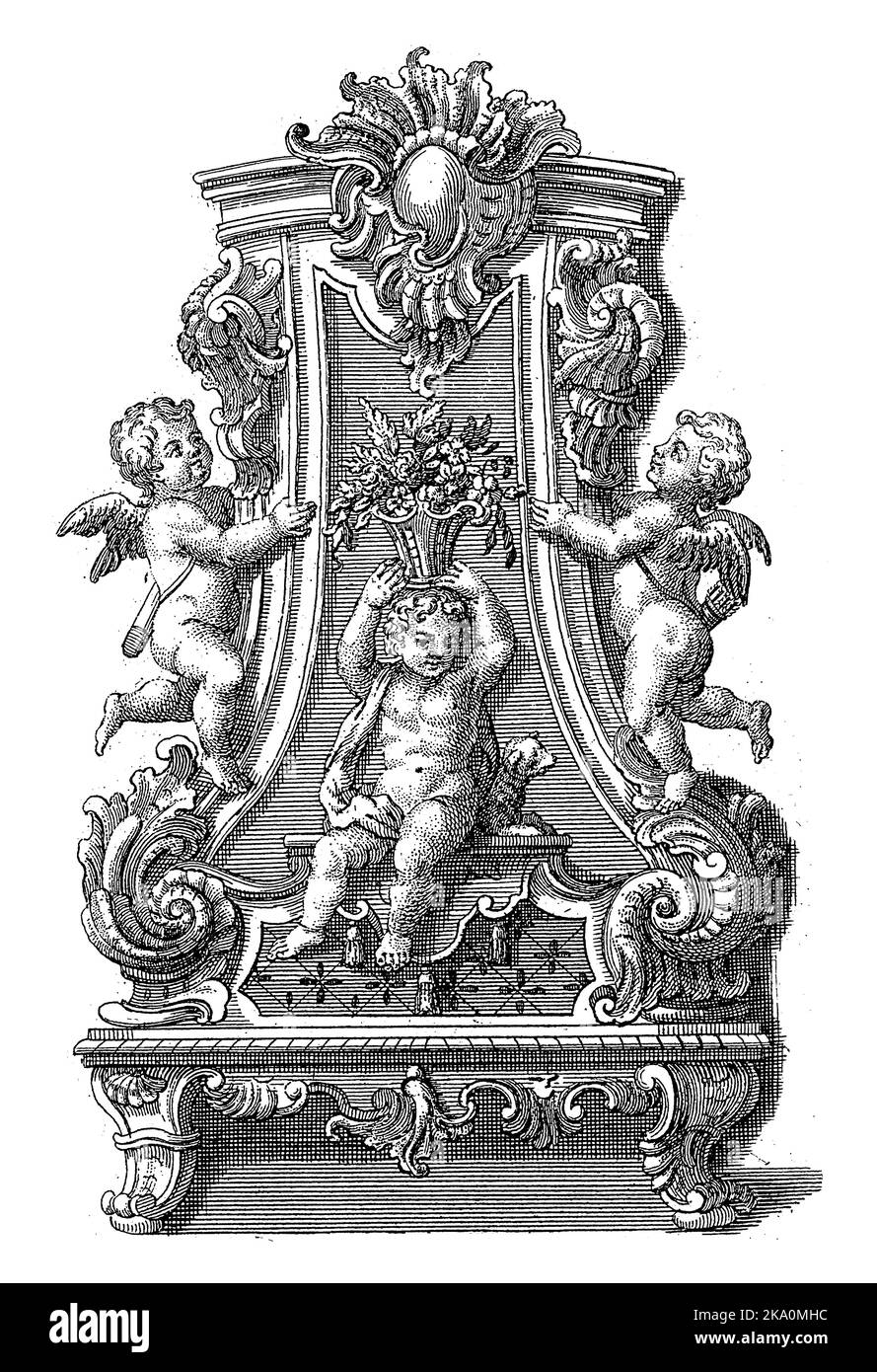 Ornaments in the garden Cut Out Stock Images & Pictures - Alamy