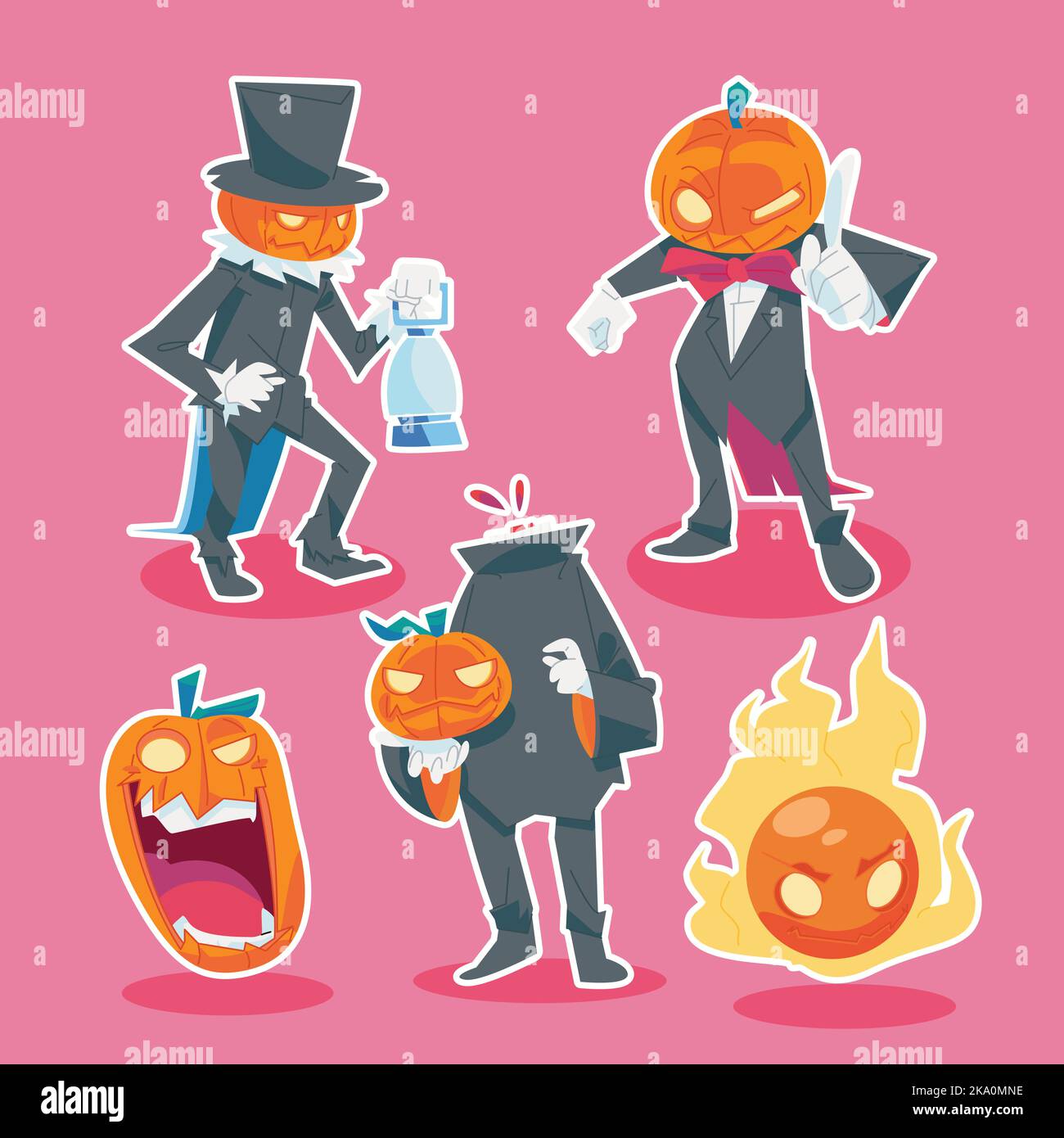 Set of pumkin hi-res stock photography and images - Alamy