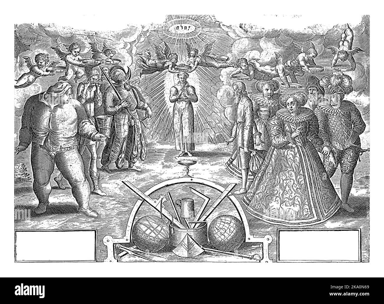 Engraving of jan snellinck Black and White Stock Photos & Images - Alamy