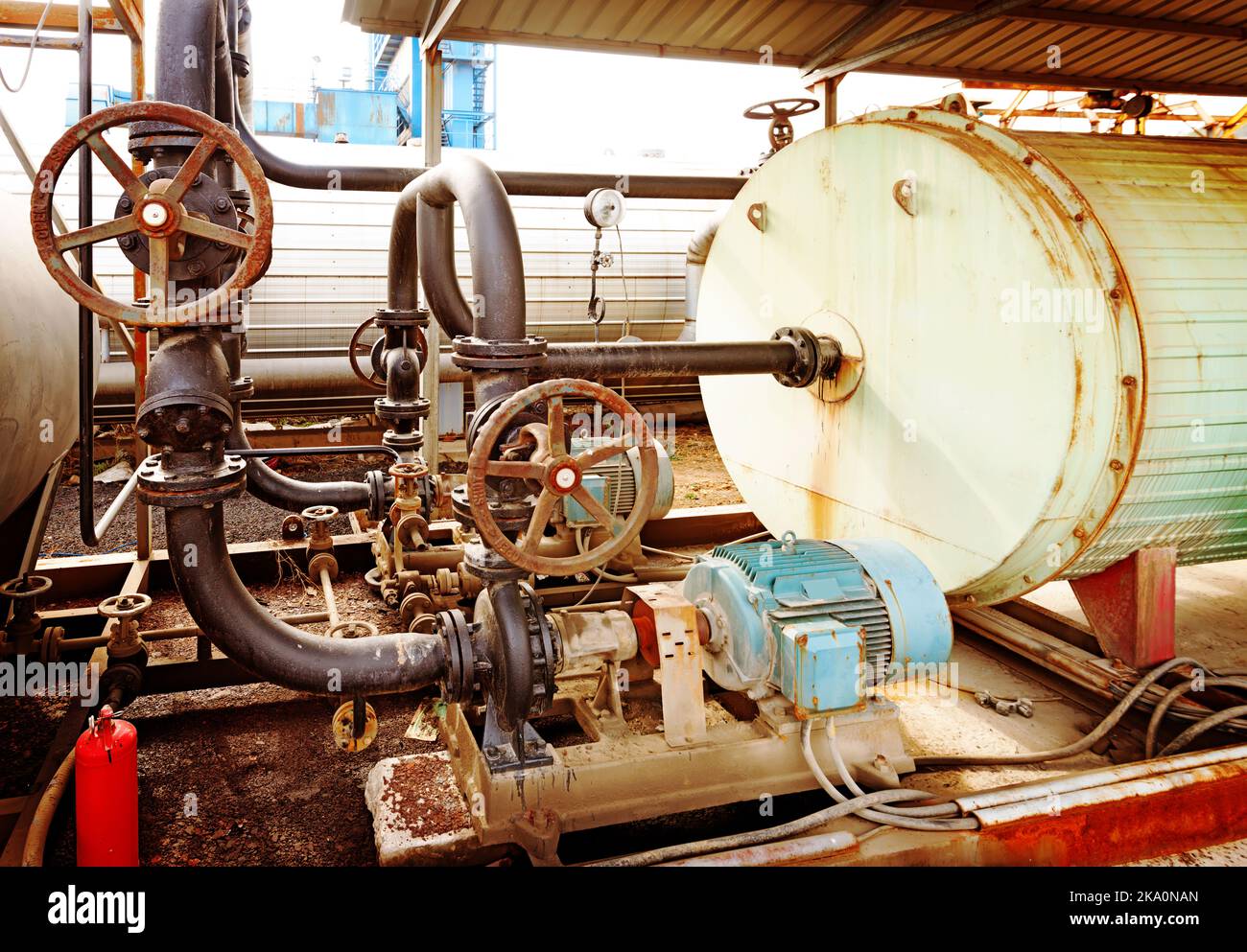 industrial motor pump Stock Photo - Alamy