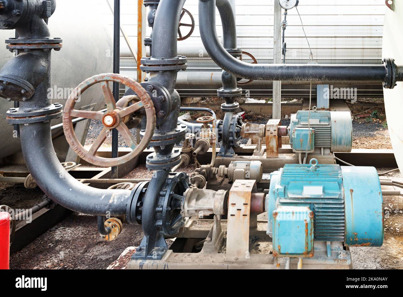 industrial motor pump Stock Photo - Alamy