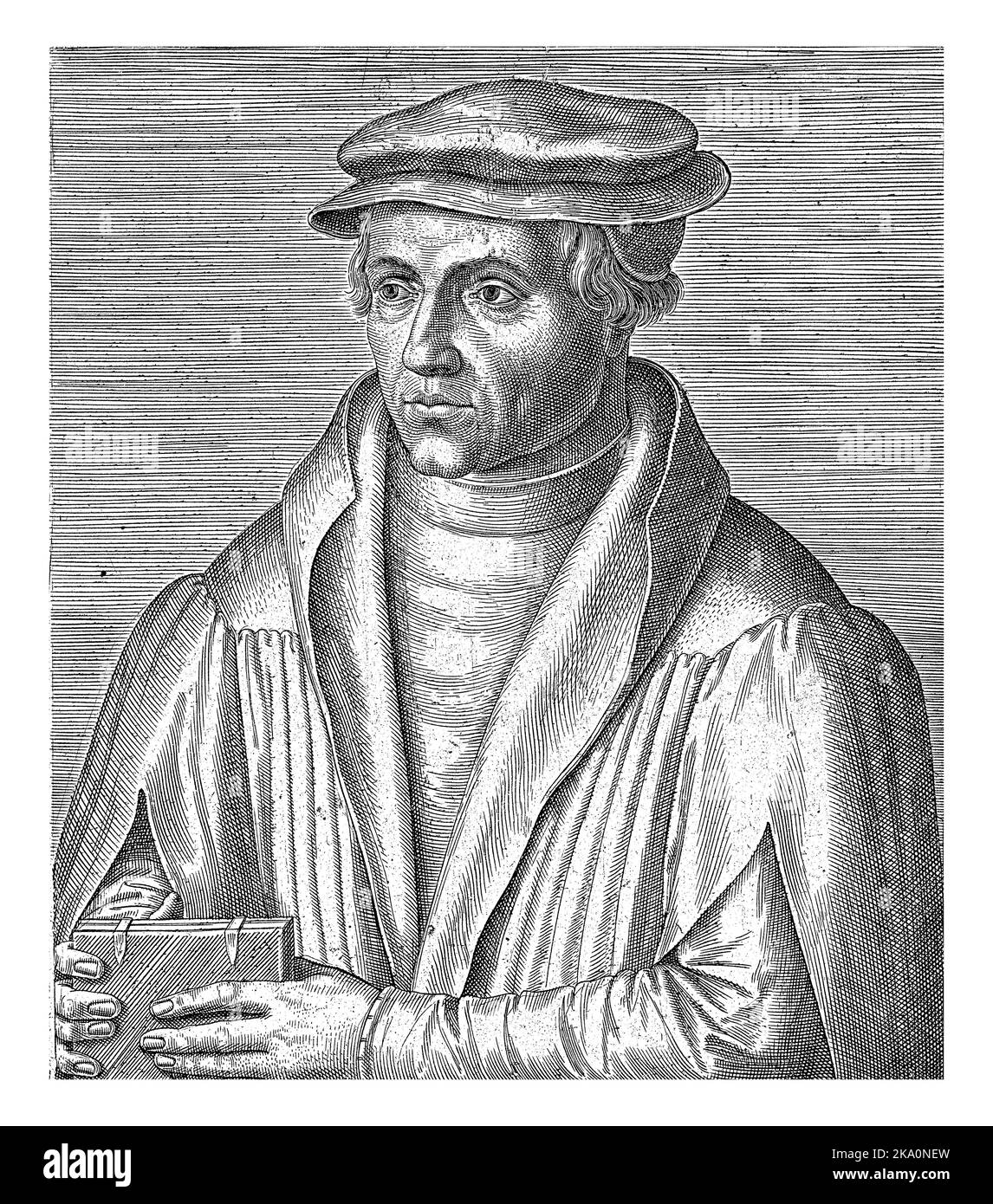 Portrait of Beatus Bild, Philips Galle, 1567 Portrait of Beatus Bild, a ...