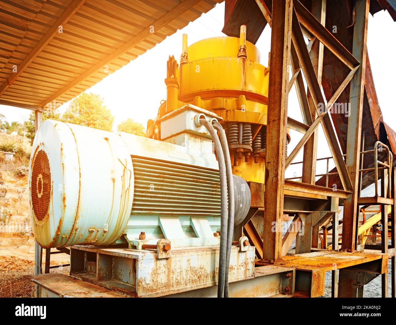 industrial motor pump Stock Photo - Alamy