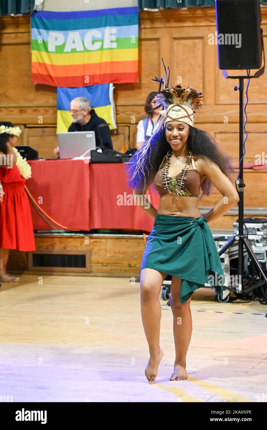 London, UK. 30th Oct, 2022. Dances of the South Pacific , London School ...