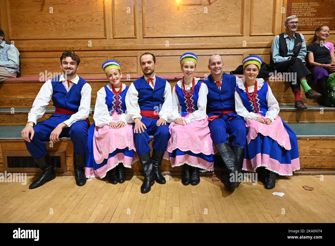 London, UK. 30th Oct, 2022. Polish dance , Karolinka Polish Dance Group ...
