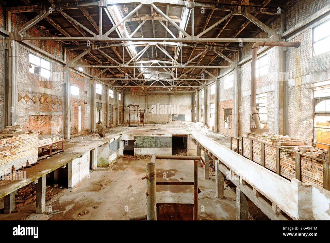 Old abandoned factory Stock Photo - Alamy