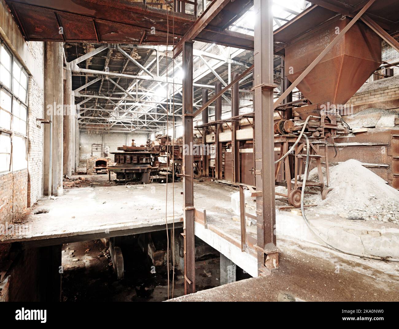 Old abandoned factory Stock Photo - Alamy