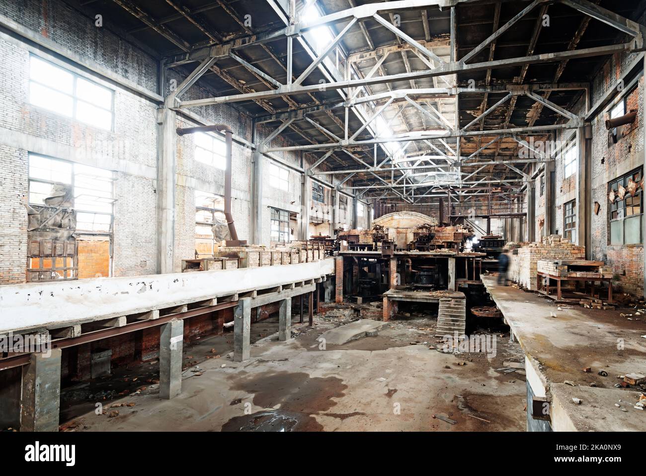 Old abandoned factory Stock Photo - Alamy