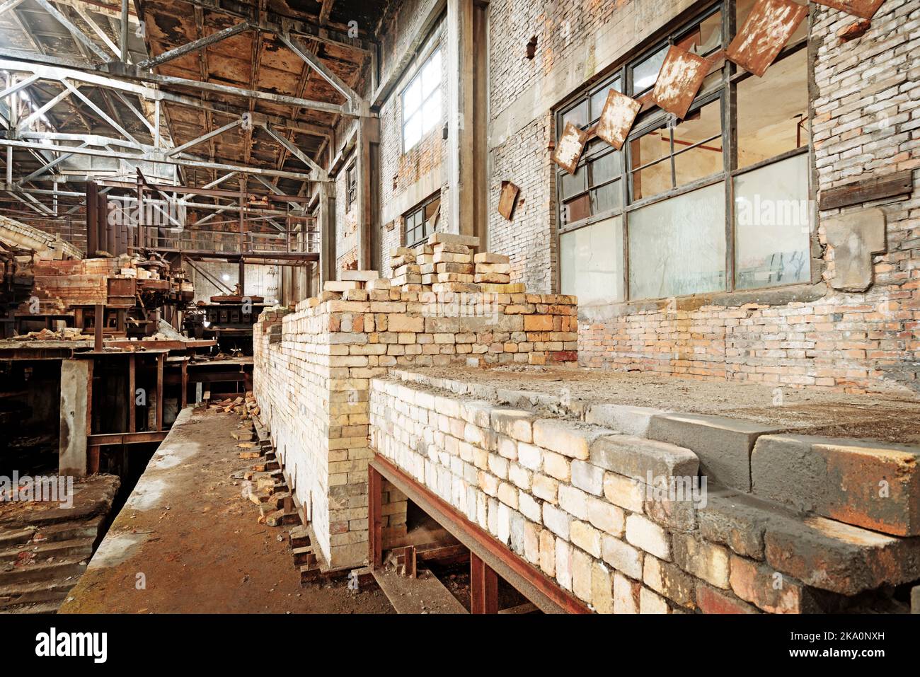 Old abandoned factory Stock Photo - Alamy