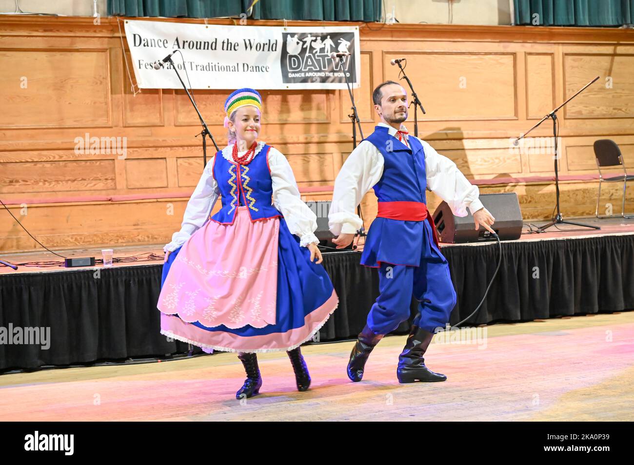 London, UK. 30th Oct, 2022. Polish dance , Karolinka Polish Dance Group ...