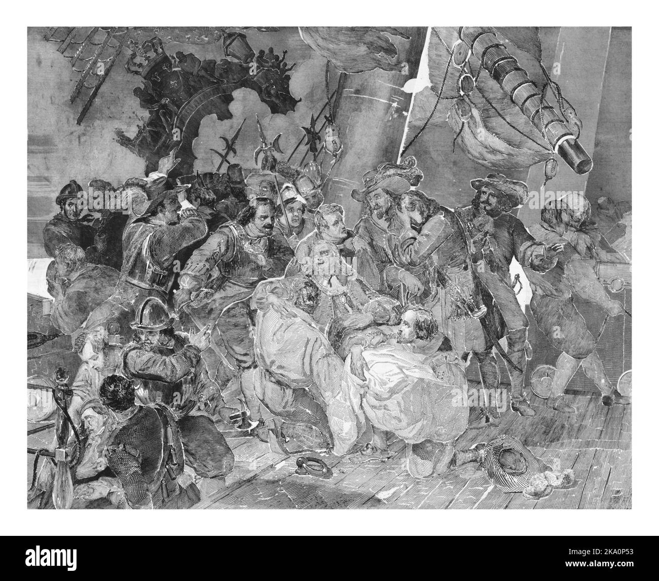 Naval battle of agosta hi-res stock photography and images - Alamy