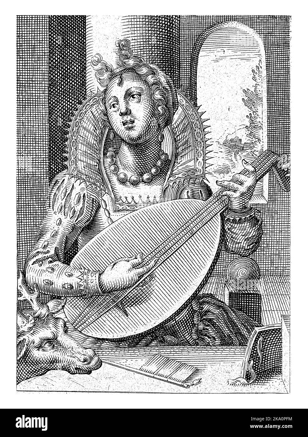 Instrument in painting Cut Out Stock Images & Pictures - Alamy